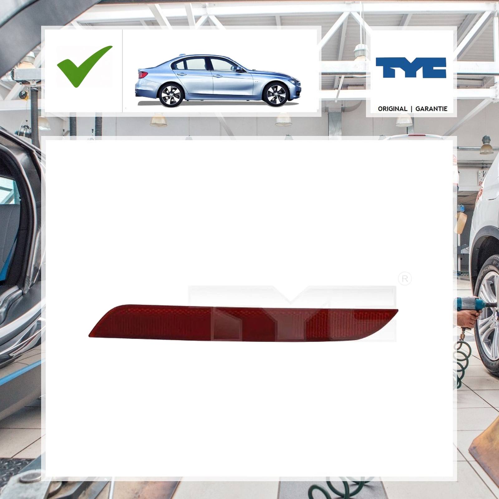 Tyc Rückstrahler BMW 3 (F30, F80) 320 d | eBay.de